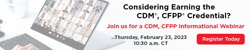 Certifying Board for Dietary Managers (CBDM) - Eligibility